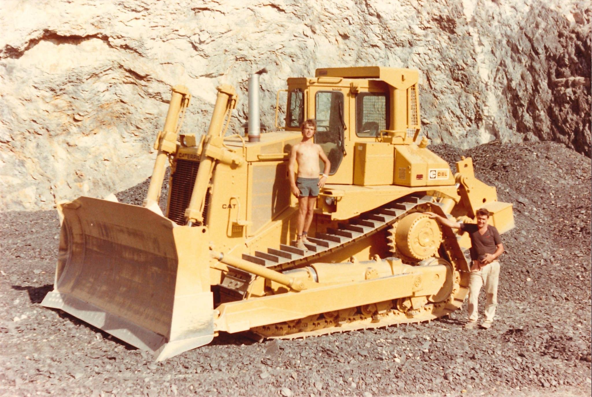 1985-mick-john-with-first-d8-cat-bulldozer – Divall's Earthmoving and ...